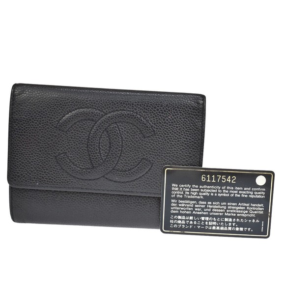 CHANEL | Bags | Chanel Coco Mark Wallet | Poshmark